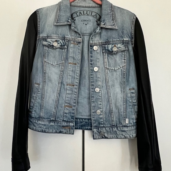 Talula | Jackets & Coats | Nwot Aritzia Talula Harlem Denim Jacket With ...